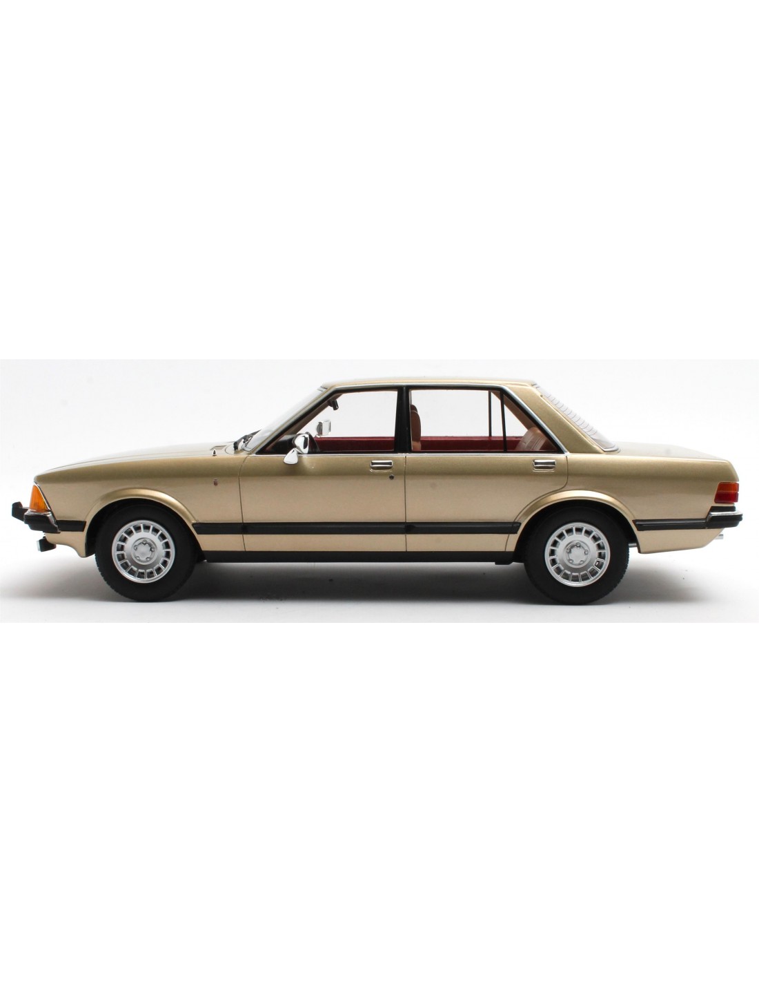 Voiture Miniature Ford Granada 2.8 Ghia Saloon 1978 Gold Metallic1/18 ...