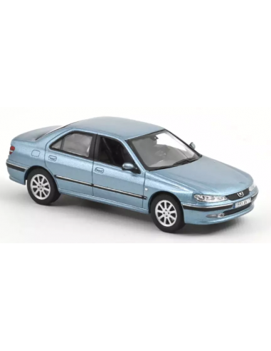 Voiture Miniature Peugeot 406 2002 Bleu Samarkand 1/43 - 474621 NOREV