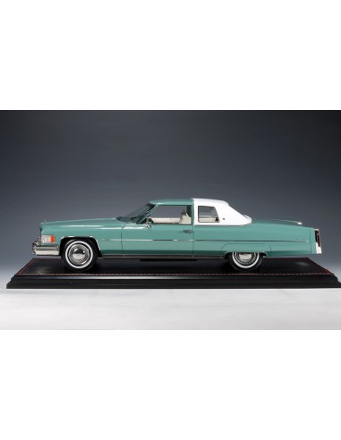 Voiture Miniature Cadillac Coupe de Ville 1976 Dunbarton Green 1/18 ...
