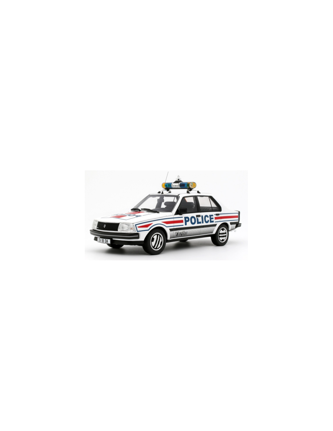 Voiture Miniature Renault 18 Turbo Police Nationale 1982 1/18 - OT1156 ...