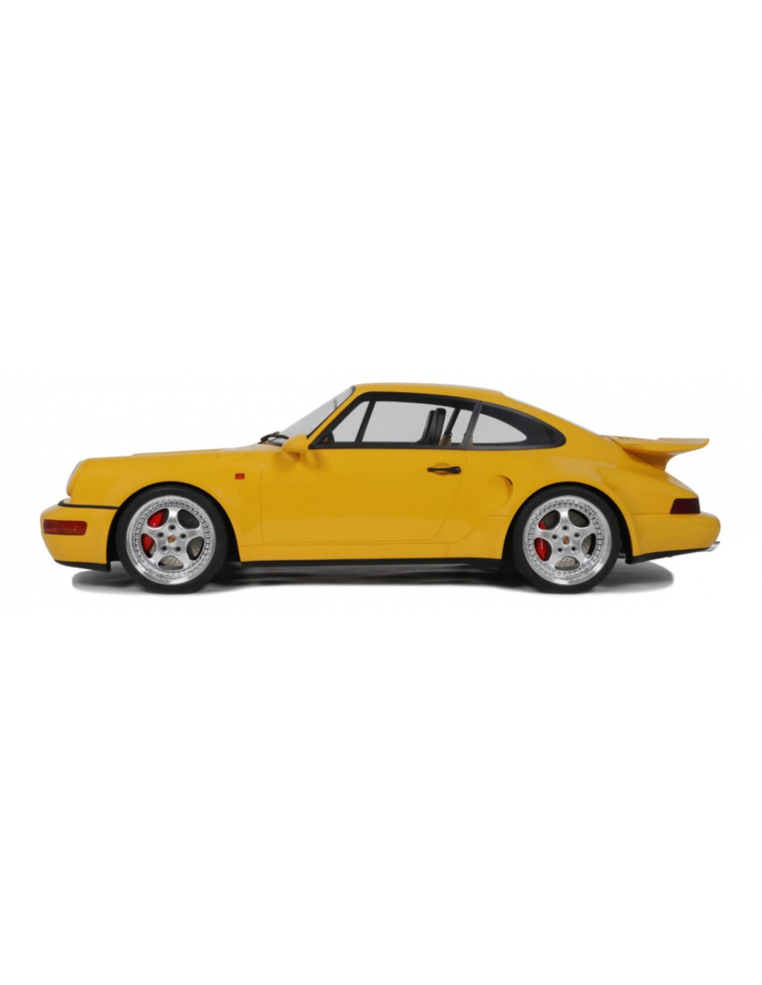 Voiture Miniature Porsche 911 (964) Turbo S 1994 Yellow 1/8 - GTS801701 ...