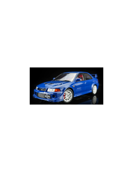 Voiture Miniature Mitsubishi Lancer Evolution VI GSR T.M.E MAKINEN Blue ...